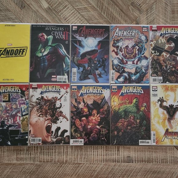 Marvel | Art | Avengers Marvel Comic Book Bundle Lot Of | Poshmark